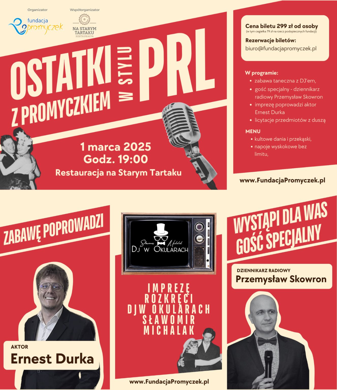 Ostatki z Promyczkiem w stylu PRL - Fundacja Promyczek Andrychów